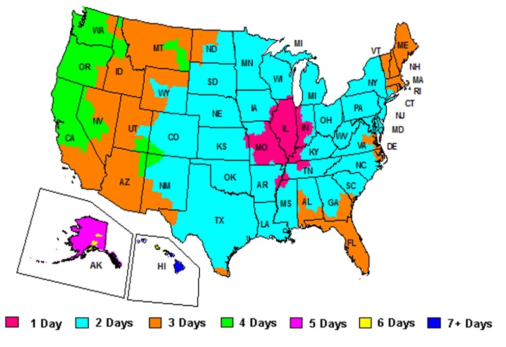 Shipping Map